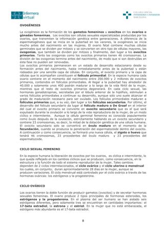 Sistema Reproductor Femenino De Enfermeria PDF