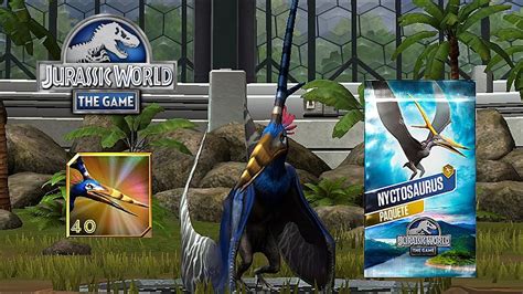 Desbloqueo Al Nyctosaurus Y Al Nivel En El Pvp De Jurassic World The