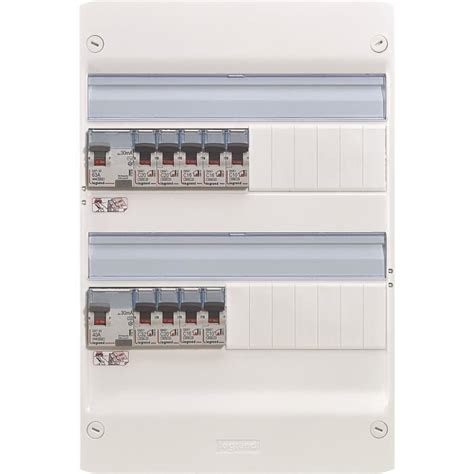 Tableau électrique pré équipé pré câblé legrand 2 rangées 26 modules