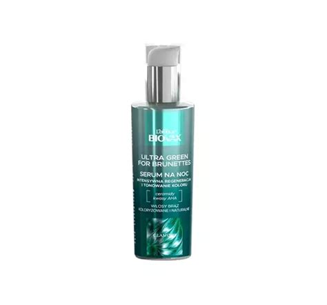 biovax glamour ultra green for brunettes serum do włosów na noc 100ml