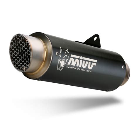 Silencieux Mivv GP Pro Inox Noir Pour Honda X ADV