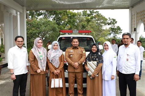 Pj Bupati Aceh Besar Apresiasi Bantuan Ambulans Dan Alkes Dari Pasar