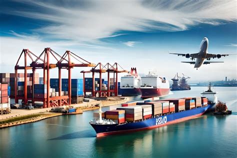 Premium Ai Image Photo Global Business Logistics Import Export And