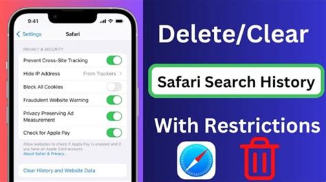 How To Delete Safari Search History On IPhone 2024 YouTube