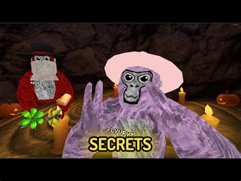 SECRETS ABOUT THE NEW GORILLA TAG HALLOWEEN UPDATE YouTube