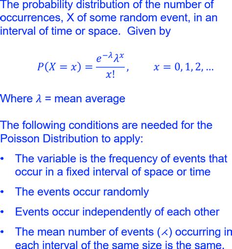 introduction poisson distribution