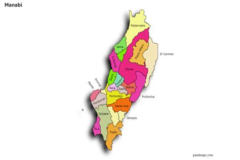 Mapas De Muestra Para Manabi