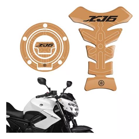 Kit Adesivos Protetor Tanque Tankpad Bocal Para Yamaha Xj Cor Modelo