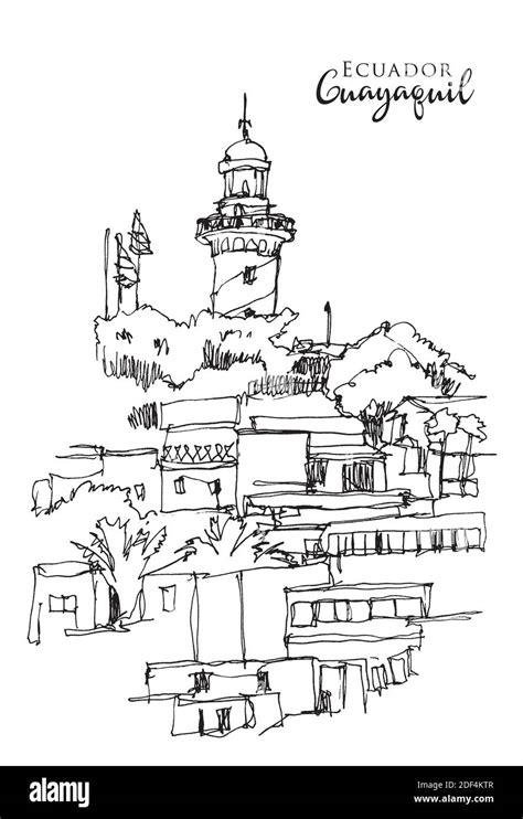 Dibujos De Lugares Turisticos Guayaquil Para Colorear Vsun