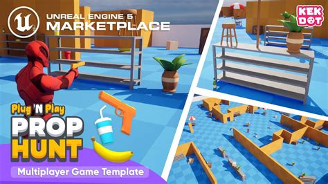 Prop Hunt Multiplayer Game Template By Kekdot Hide And Seek