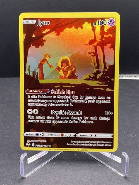 Pokemon Jynx TG04 Silver Tempest Ultra Rare Holo NM EBay