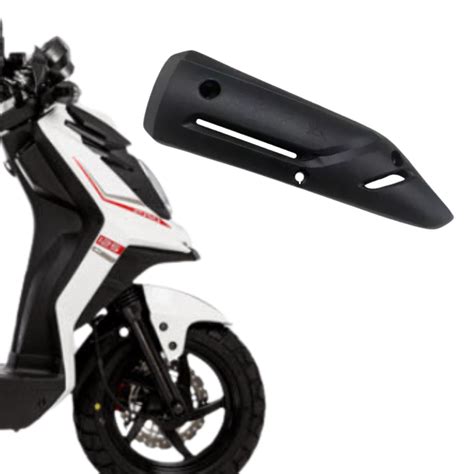 Protector Lateral Mofle Akt Dynamic Pro Negro Moto Repuestos