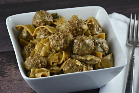 Easy One Pot Meatball Stroganoff Meatball Stroganoff Stroganoff