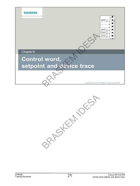 06 control word setpoint and device trace en idesa braskem download free pdf parameter
