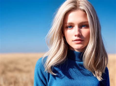 Free Ai Image Generator High Quality And 100 Unique Images Ipicai — Blond Hair Blue Eyed