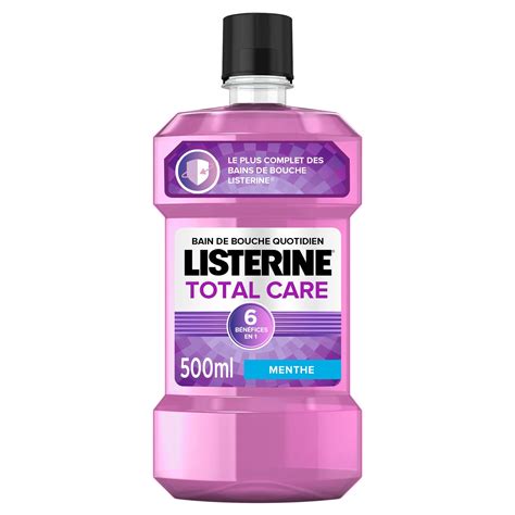 Listerine Bain De Bouche En Total Care Go T Plus L Ger Ml