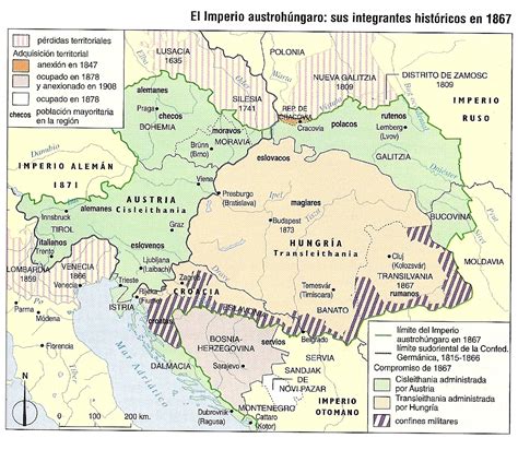 Hacer Historia Mapa Del Imperio Austroh Ngaro Sus Integrantes