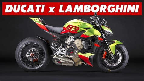 New 2023 Ducati Streetfighter V4 Lamborghini Announced Huracán STO