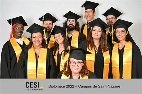 Retour Sur La Remise Des Dipl Mes De Cesi Saint Nazaire