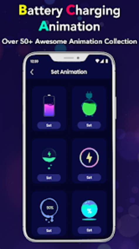 Android Charging Battery Animation