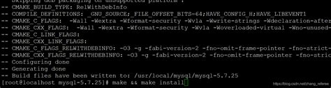 centos7 源码编译安装 mysql5 7 centos mysql5 7 编译 csdn博客