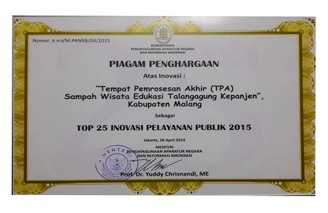 Contoh Piagam Penghargaan Contoh Piagam Penghargaan Narasumber IMAGESEE