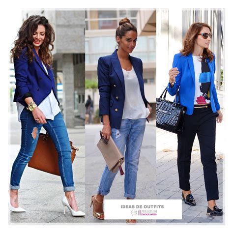 Formal Outfit Con Blazer Azul Atelier Yuwa Ciao Jp