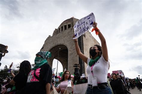 La marcha por la despenalización del aborto en Ciudad de México en