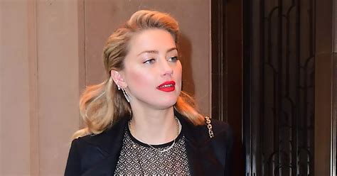 Aquaman Star Amber Heard Turns Heads In Nipple Flashing Top At Press