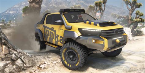 Toyota Hilux Tonka Concept Gta Mod Grand Theft Auto Mod