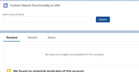 salesforce code crack custom search functionality in lightning web component lwc