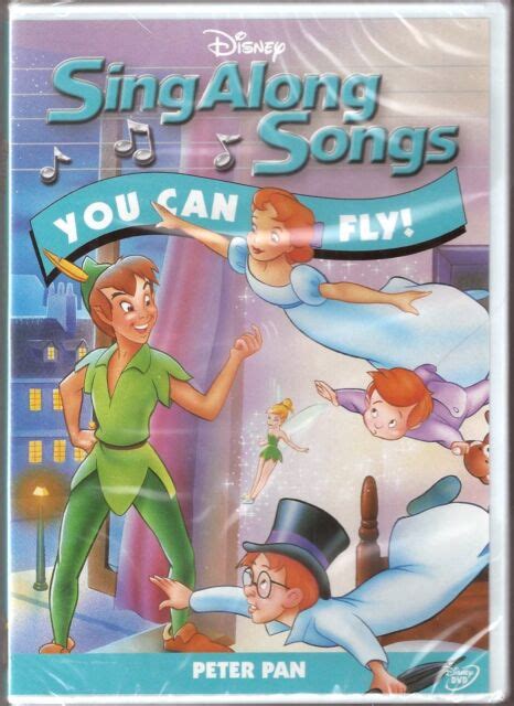 Disneys Sing Along Songs Peter Pan You Can Fly DVD 2006 For Sale