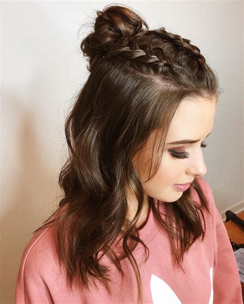Peinados Con Trenzas Y Pelo Suelto