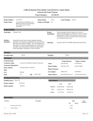 Fillable Online Waterboards Ca California Regional Water Quality