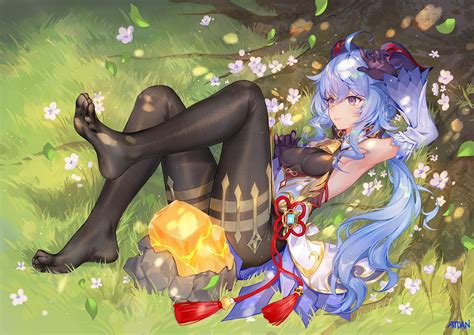 Genshin Impact Atdan Toes Ganyu Genshin Impact Feet Anime Girls