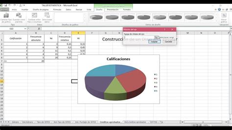 Construcción de un diagrama circular en Excel YouTube