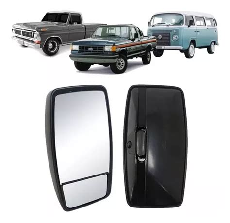 Par Retrovisor Externo F F F Universal Bipartido Frete Gr Tis