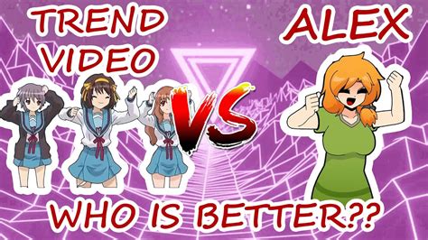 Toca Toca Anime Dance Battle Trend Video VS Alex From Minecraft YouTube