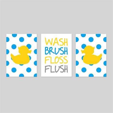 Rubber Duck Bathroom Decor Rubber Ducky Bathroom Decor Etsy In 2021 Rubber Duck Bathroom