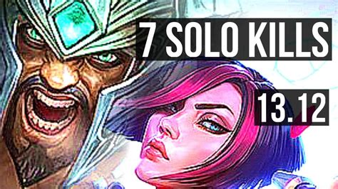Tryndamere Vs Fiora Top Solo Kills Games Godlike