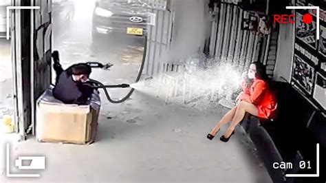 Incredible Moments Caught On Cctv Camera Youtube