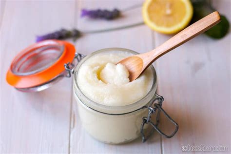 Exfoliante Casero Corporal Emulsificado Con Azúcar Cosas Caseras