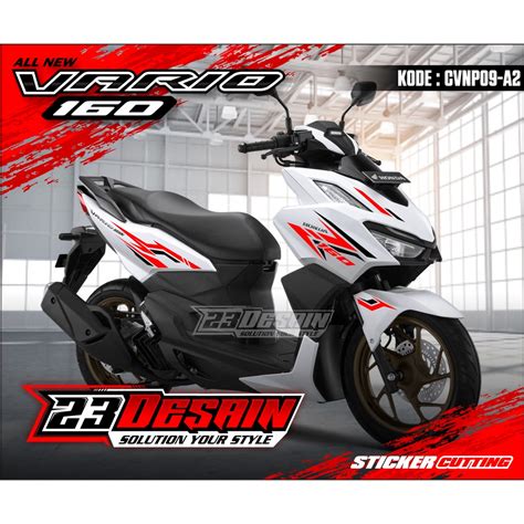 Jual CUTTING VARIO 160 STRIPING VARIO 160 Sticker ALL NEW VARIO 160