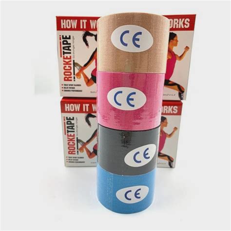Kinesio Tape Fita Bandagem Elástica Adesiva Cor Pele Rolo 5cmx5m