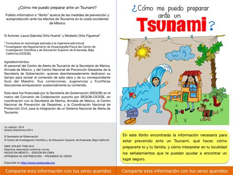 triptico de proteccion civil para niños