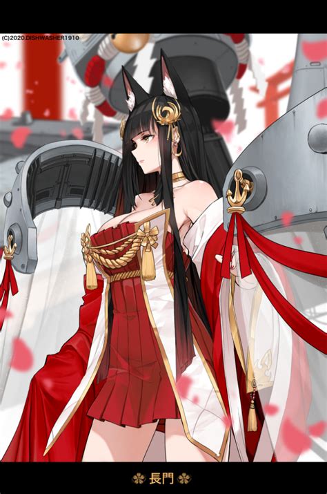 Nagato Azur Lane Drawn By Dishwasher1910 Danbooru
