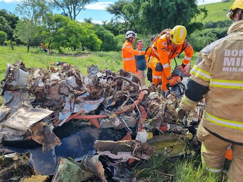 Corpo de bebê morto em queda de avião em MG é liberado aos familiares