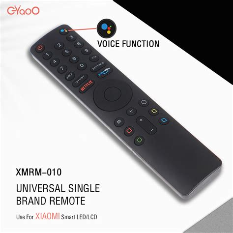 XMRM 010 Voice Remote Control For Xiaomi MI TV 4A Android Smart TVs