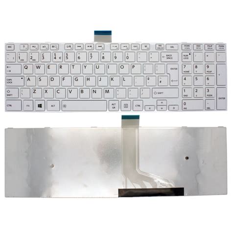 Toshiba Satellite C D A White Laptop Keyboard Techstar Computers