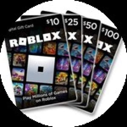 Robux Gift Cards Roblox